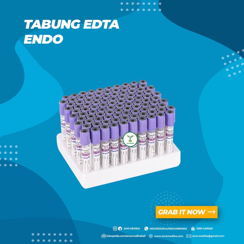 Tabung Etda K3 / Tabung Vacum Endo