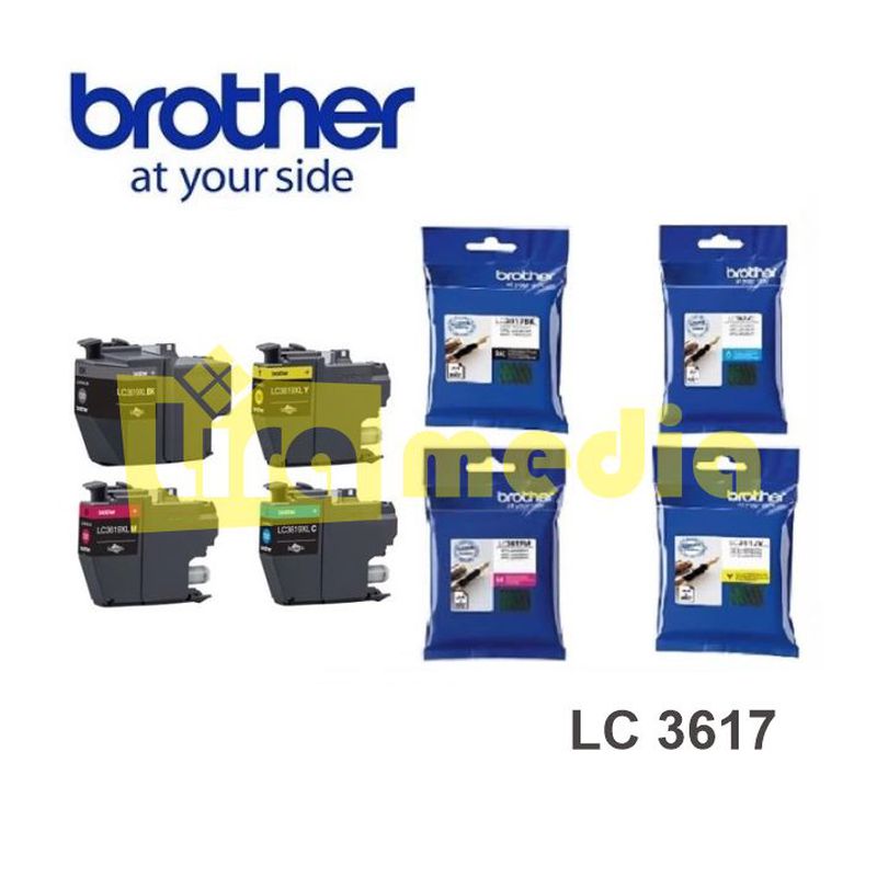 Cartridge Brother LC3617 - Biru