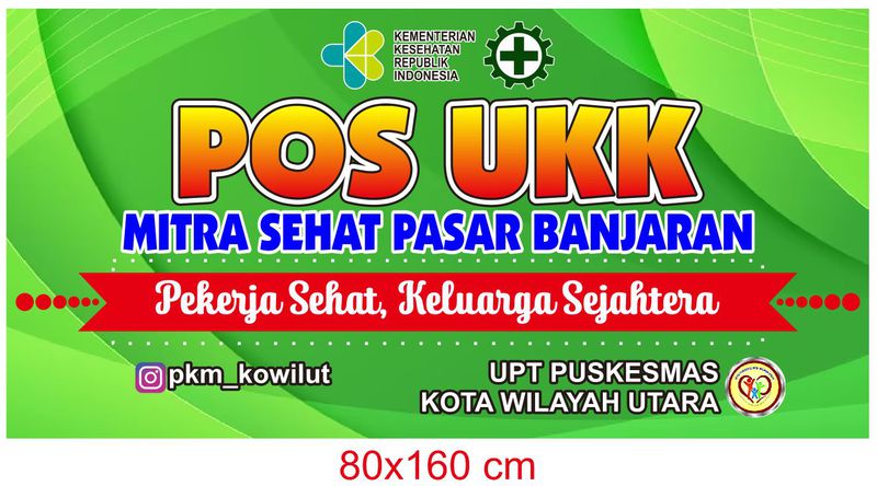 BANNER POS UKK PASAR BANJARAN