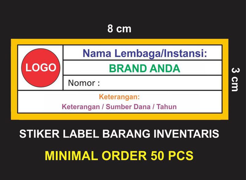 JASA CETAK KARTU LABEL ASET