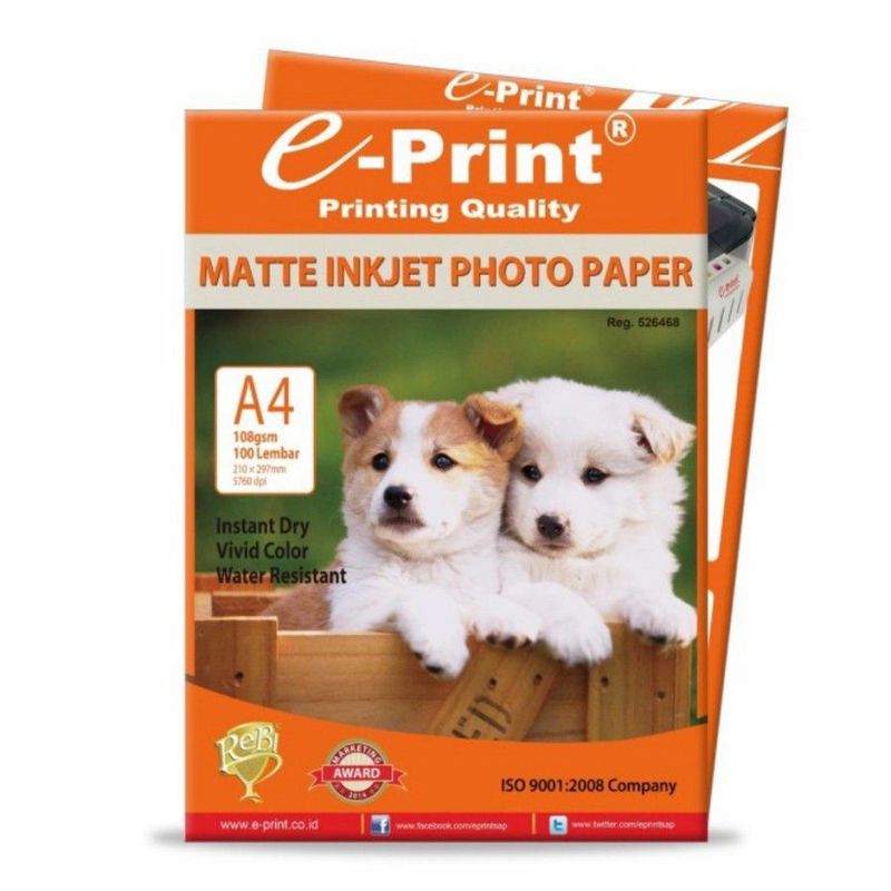 Kertas Inkjet Photo Paper
