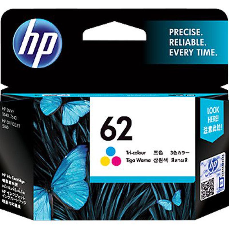 Tinta HP 62 colour