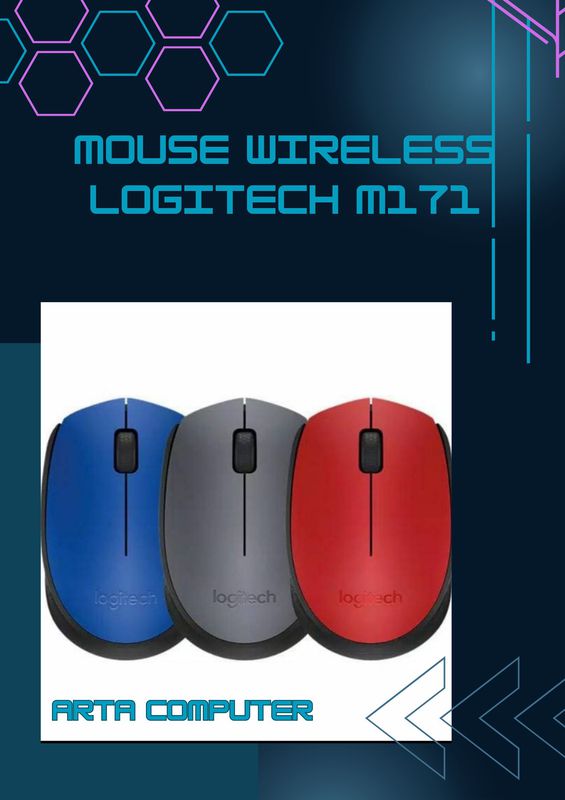 Mouse Wireless Logitech M171 Original Garansi RESMI Mouse USB Wireless