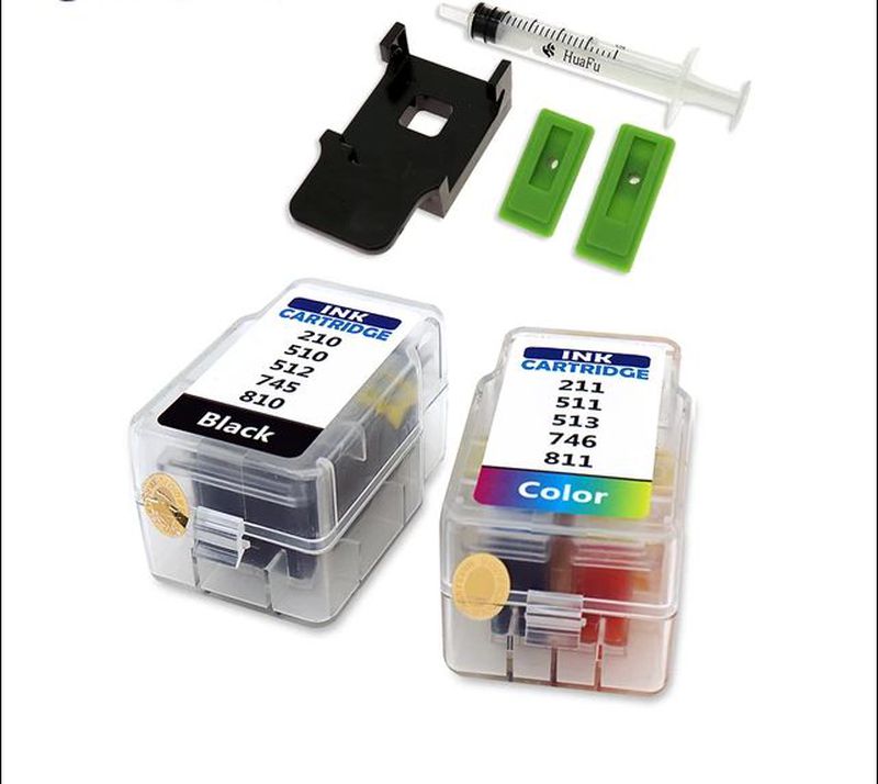 Refil Tinta, Refill Kit + Refillable Catridge 810 dan 811 / 745 dan 746
