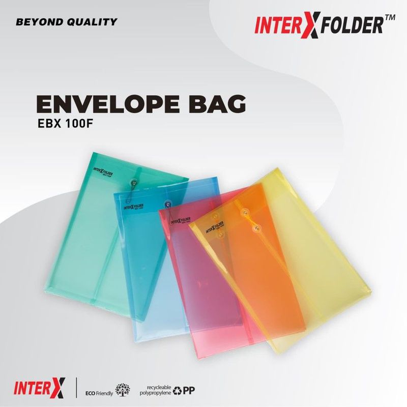 Map Tali Plastik INTER X FOLDER F4