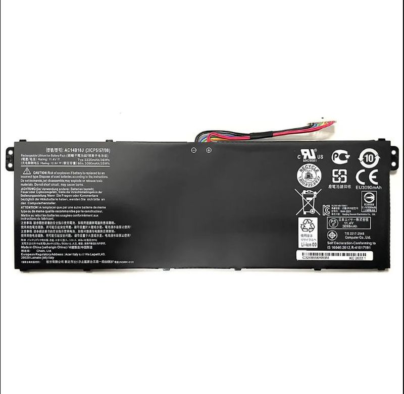 Batrai leptop ACER Seri ac14b13