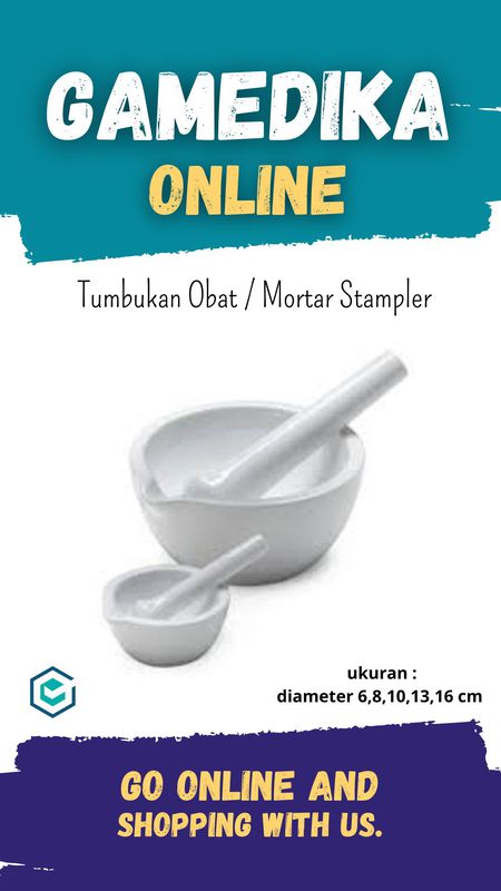 TUMBUKAN OBAT / MORTAR STAMPLER (PENGGERUS OBAT / ALAT PENUMBUK OBAT ...