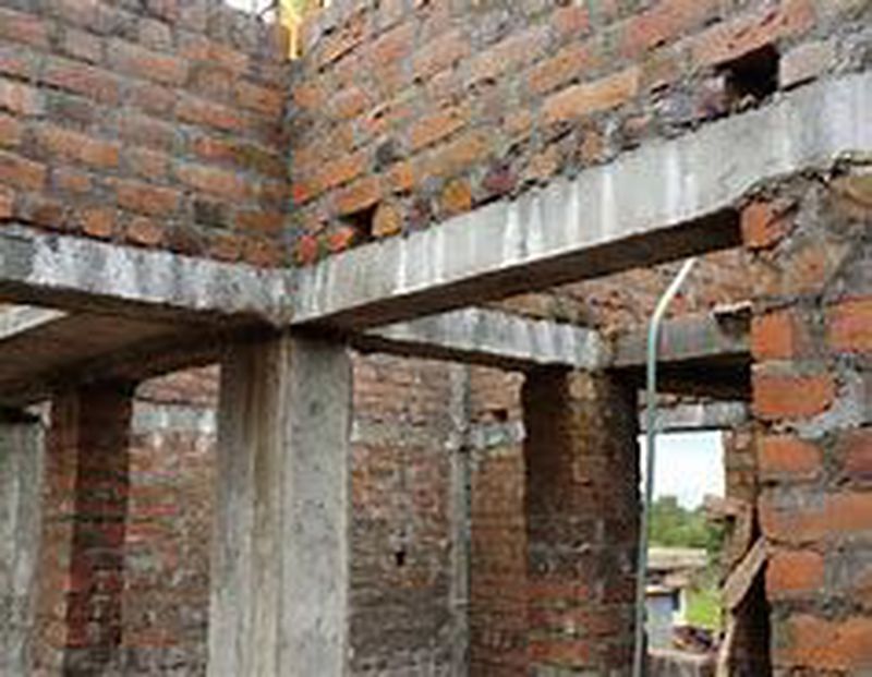 Pekerjaan Balok Lintel pintu dan jendela