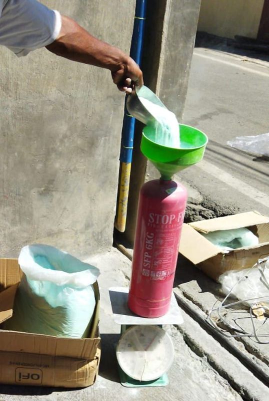 REFILL APAR POWDER ABC 90% EN-615, CAP 9 KG