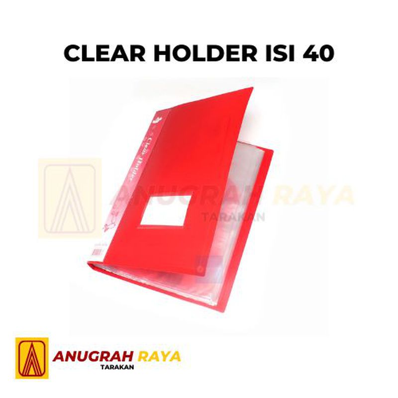 CLEAR HOLDER ISI 40