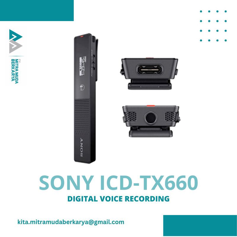 Digital Voice Recorder Sony ICD-TX660