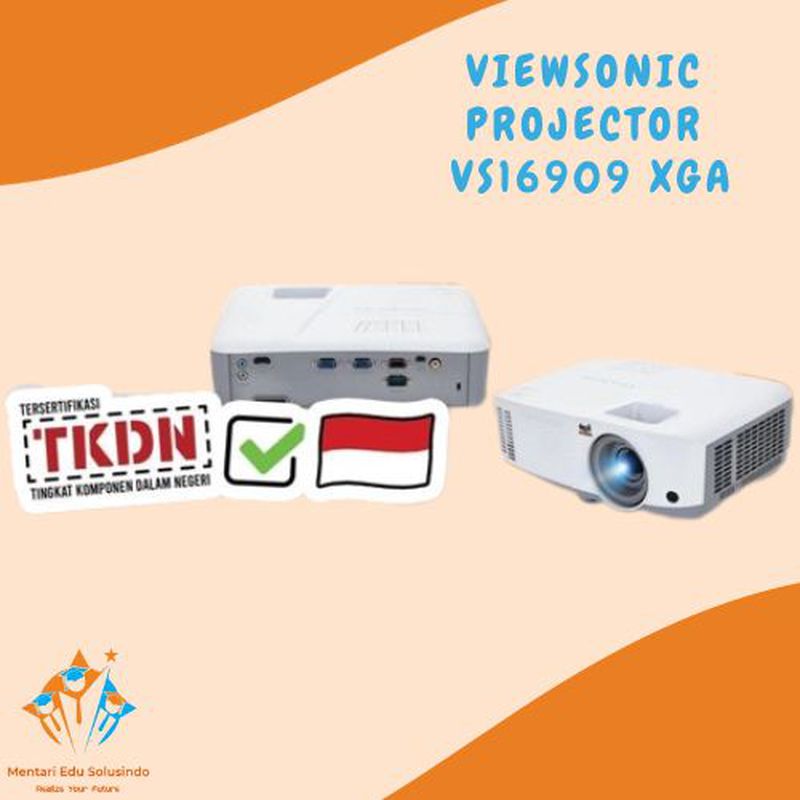 Projector ViewSonic VS16909 XGA 3,800 Lumens TKDN Projector