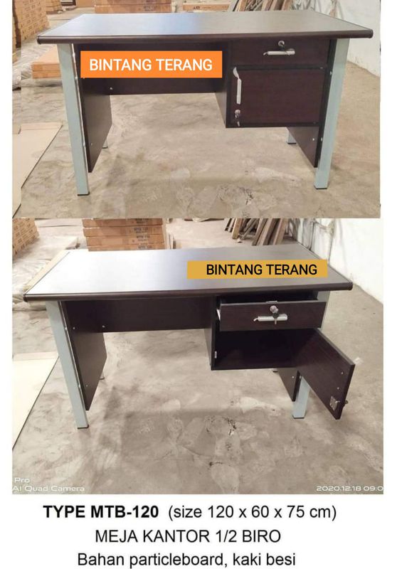 Meja Kantor 120x60x75