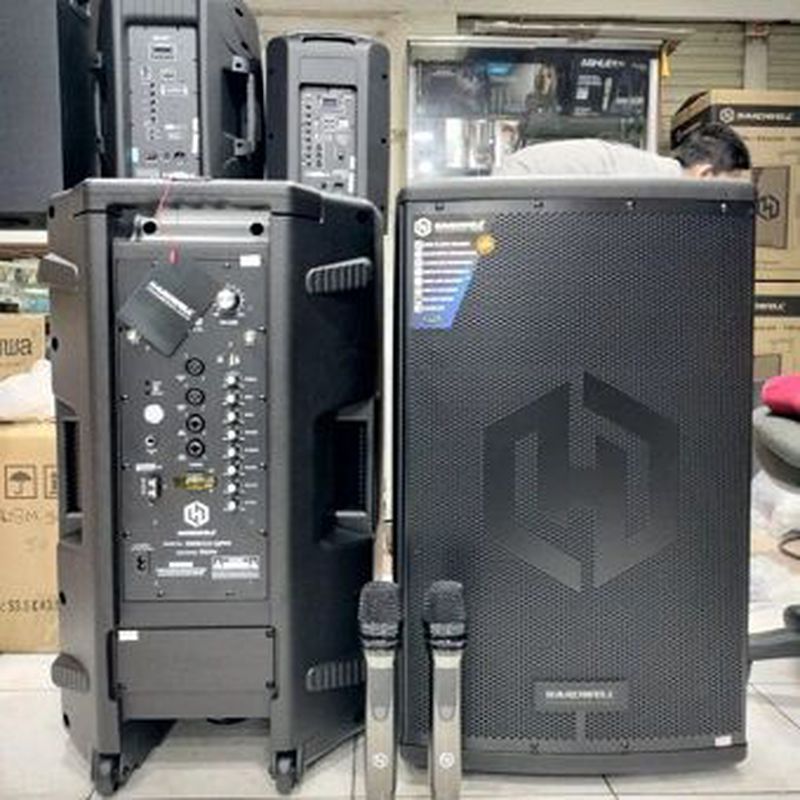 Speaker Portable 15 Inch Hardwell Emerald 15 Pro