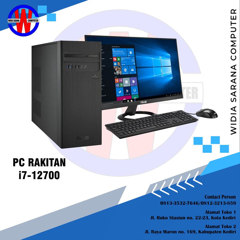 PC RAKITAN i7-12700 RAM 8GB