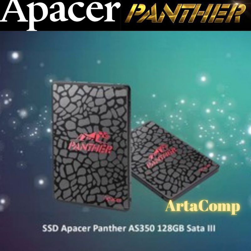 Ssd Apacer Panther AS350 128GB SATA 3 SSD Hardisk Original