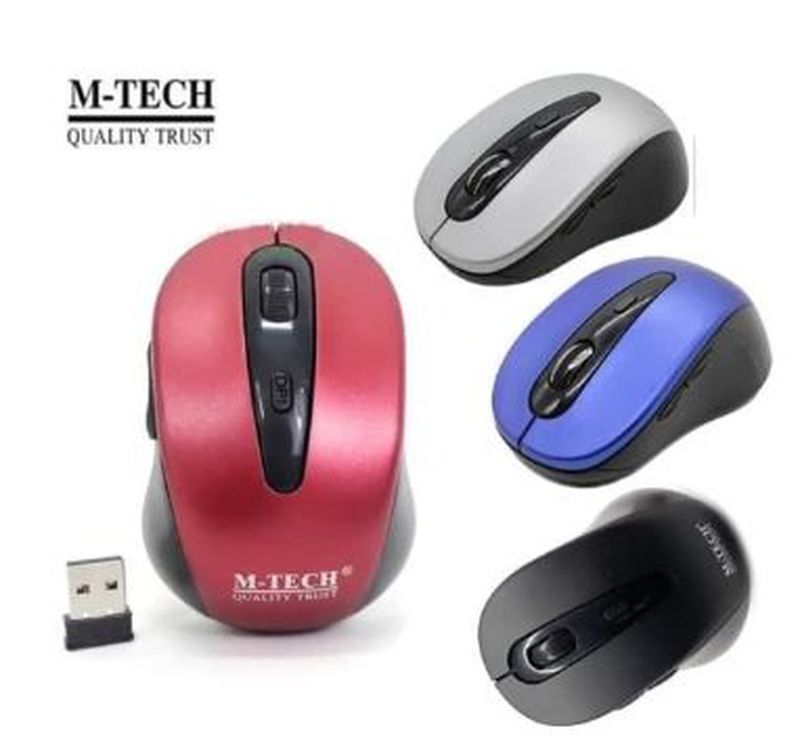 Mouse Wireless M-TECH Komputer Laptop Mtech