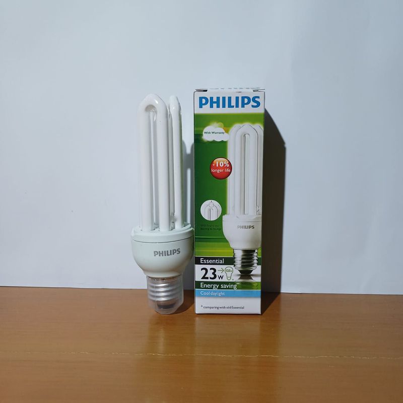 LAMPU PHILIPS ESSENTIAL 23 WATT PUTIH