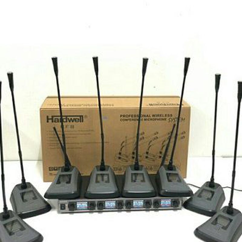Mic Meja / Mic Conference Wireless Isi 8 Hardwell CF8
