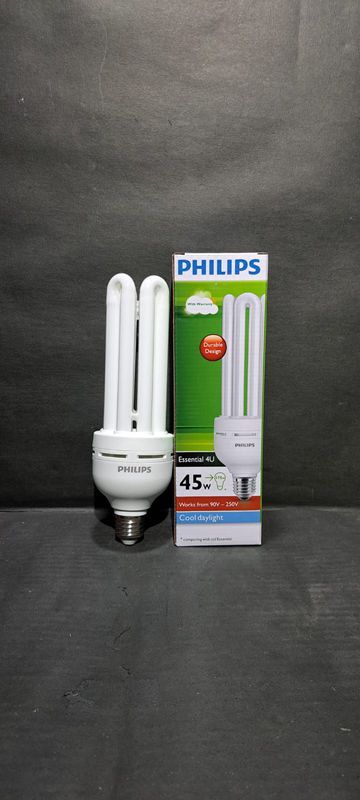 LAMPU PHILIPS ESSENTIAL 4U 45 WATT PUTIH