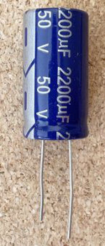 Kapasitor 2200 uF/50V