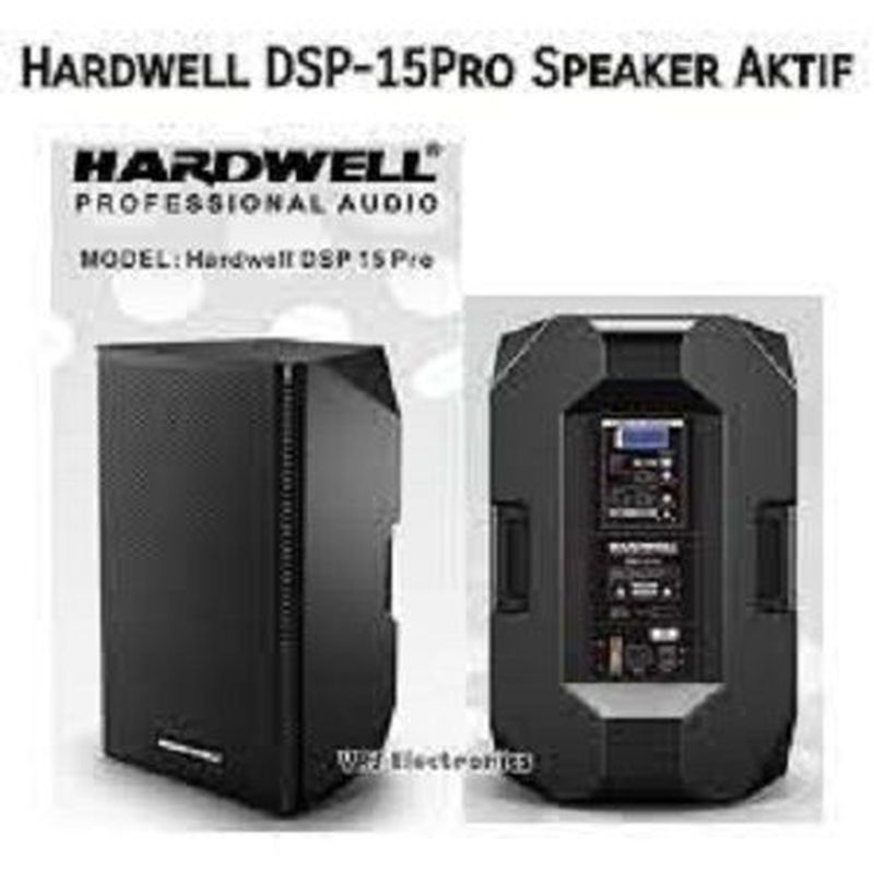 Speaker Aktif 15 Inch Hardwell DSP 15 Pro