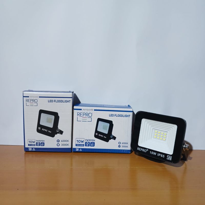 LED FLOODLIGHT REPRO/ LAMPU SOROT REPRO 10 W PUTIH - KUNING - Putih