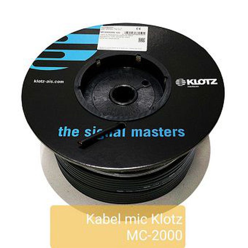 Kabel Mic / Kabel Audio Klotz MC 2000