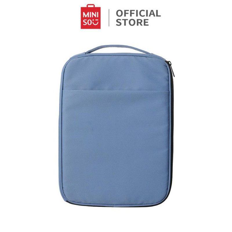 Tas Laptop Portable Laptop Bag 13 Inch Miniso ( Biru )
