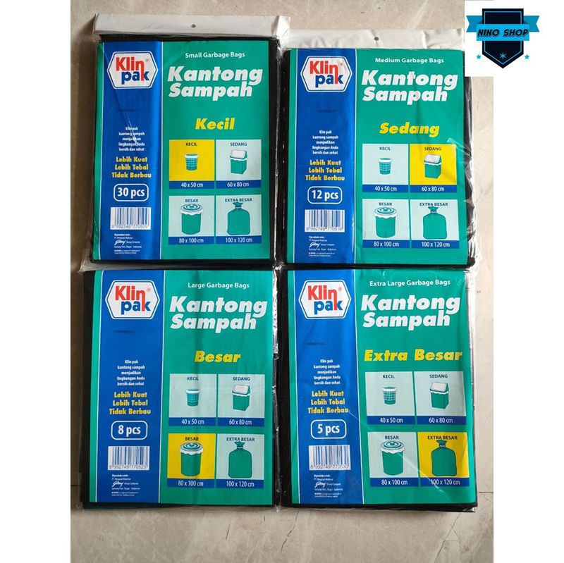 Kantong Plastik Sampah Klin Pak - Besar
