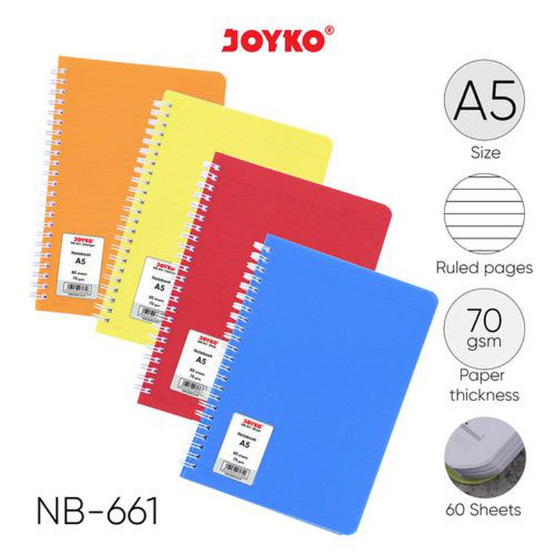 Notebook Joyko A5 70 Gr