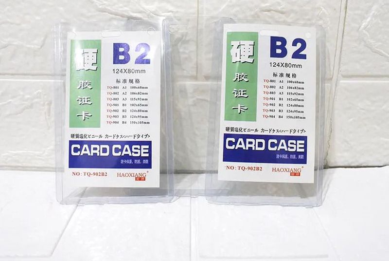 Plastik Card Case B2