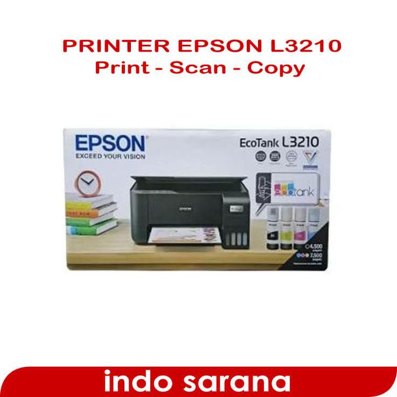 Printer Epson L3210 Multifungsi All In One Print Scan Copy Ink Tank ...
