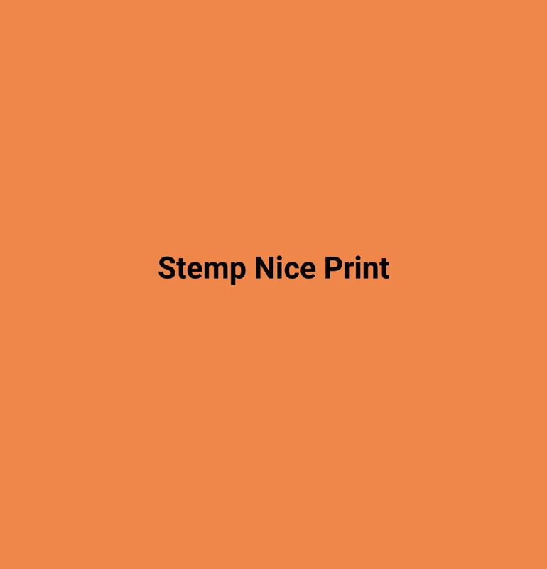 Stempel Stemp Nice Print