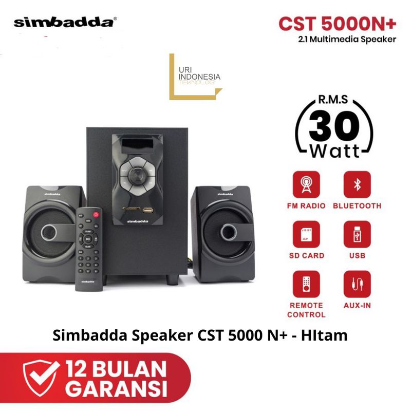 Simbadda Speaker CST 5000 N+ - HItam