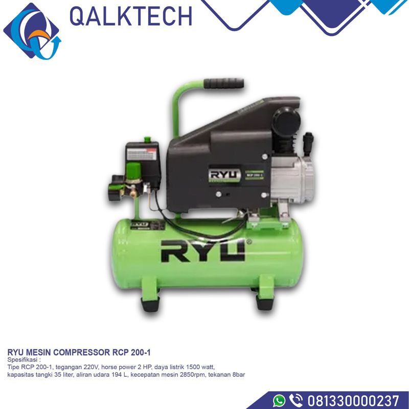 RYU MESIN COMPRESSOR RCP 200-1