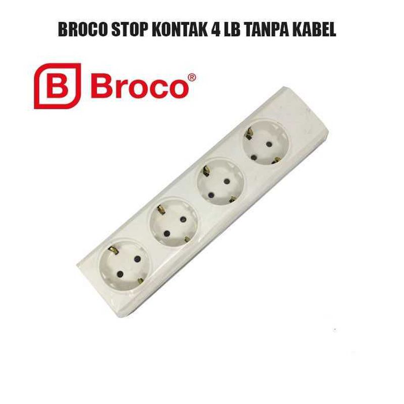 Stop Kontak 4 Lubang