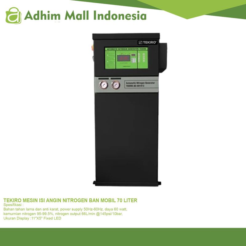 TEKIRO MESIN ISI ANGIN NITROGEN BAN MOBIL 70 LITER