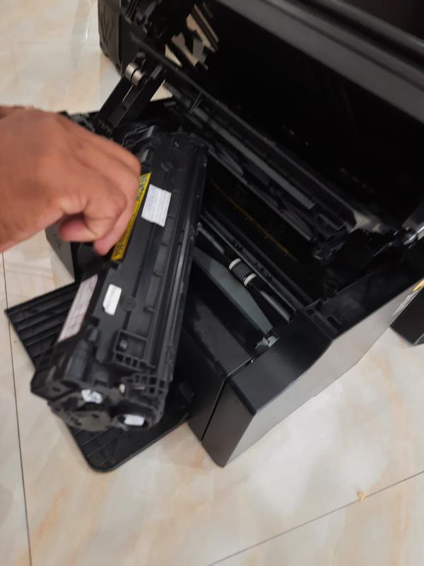 Ganti IC Power Block & Ekoda pada Mainboard Printer HP Laser Jet M1132