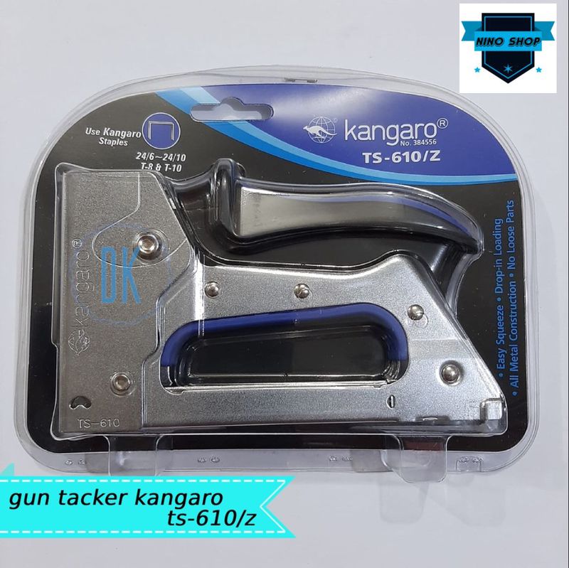 Gun Tacker KANGARO TS-610/2 Mesin Staples Hekter Tembak