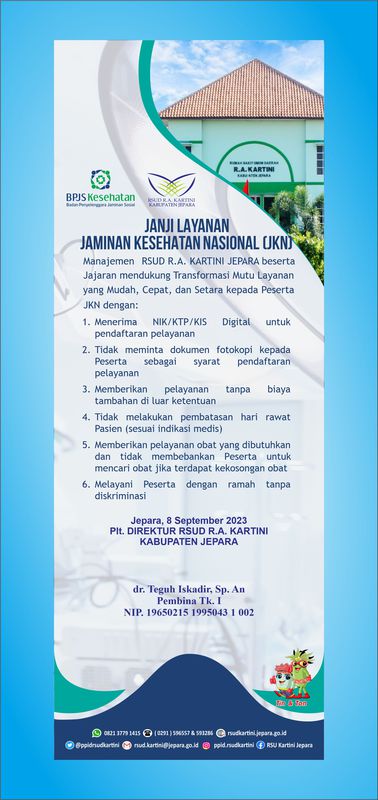 Roll Banner Janji Layanan JKN