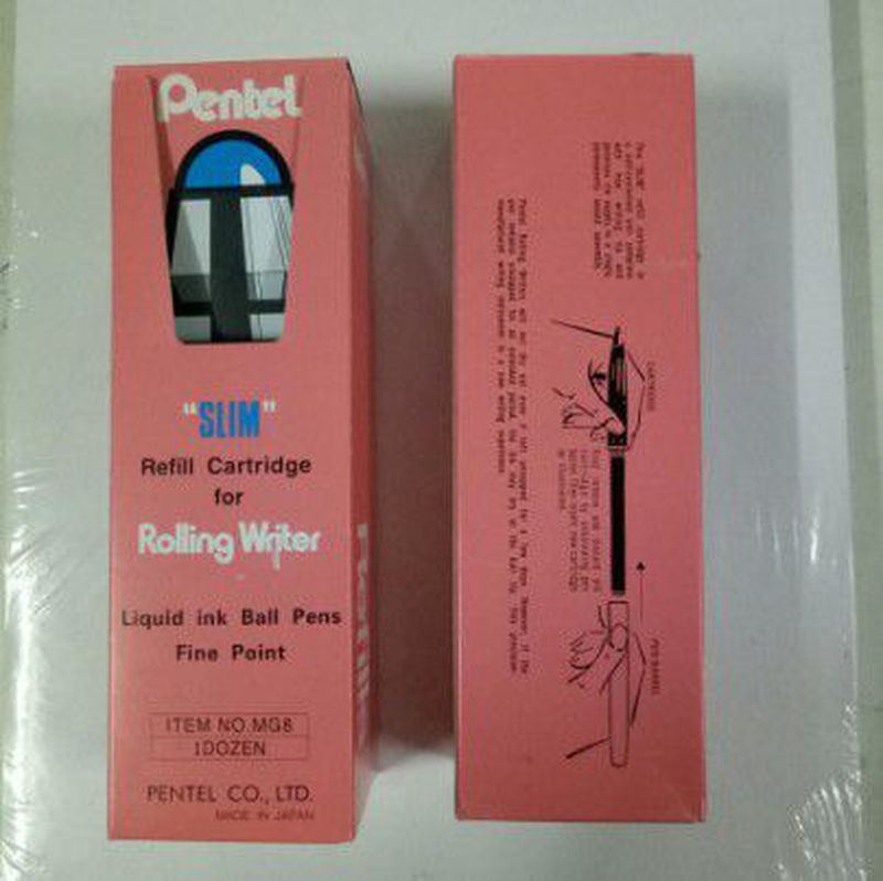 Isi Pen Pentel MG8 Refill Ballpoint - Hitam