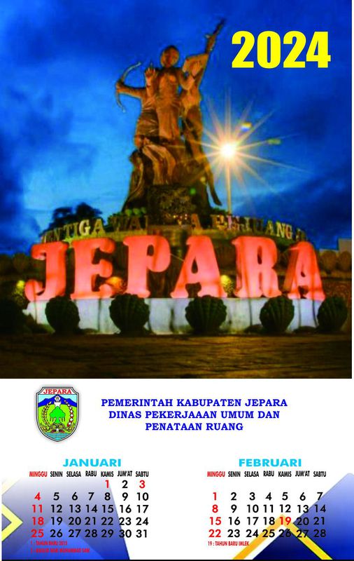 kalender 2024 - Multicolor