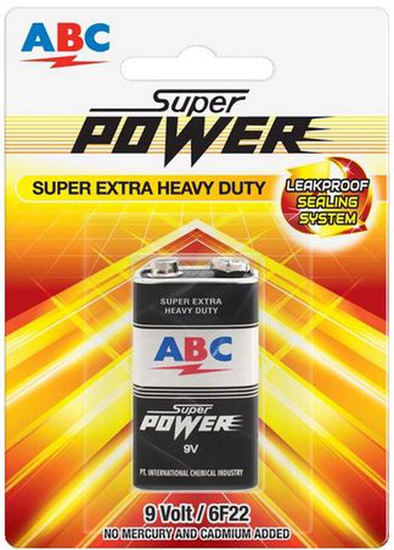 ABC super power 9 volt