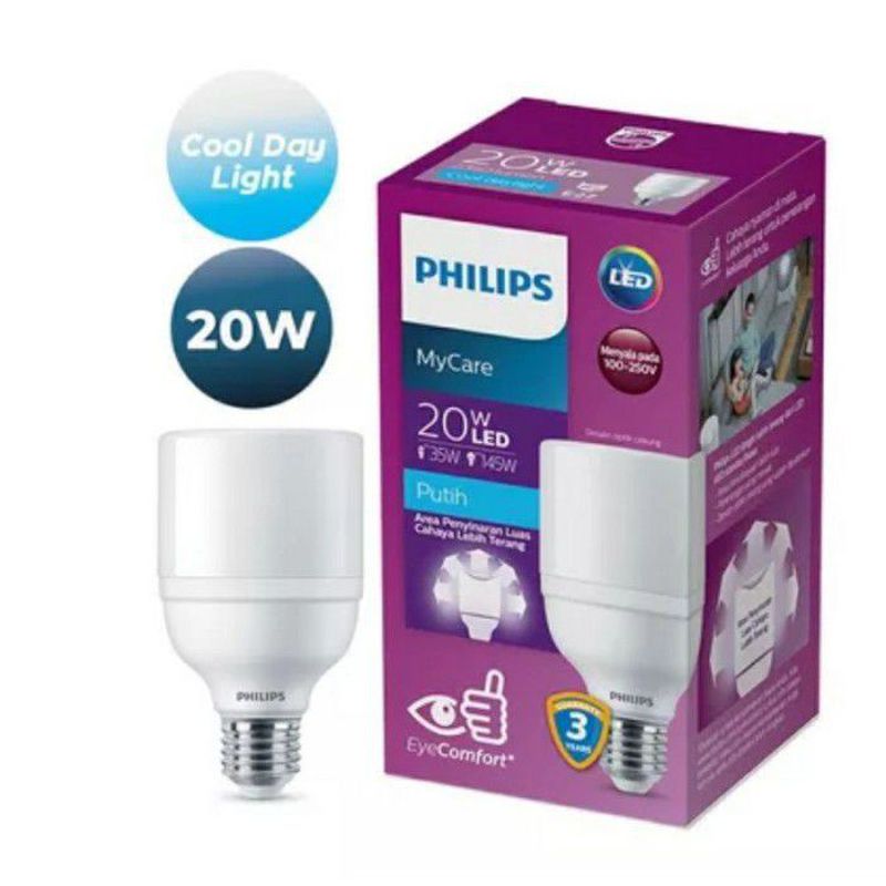 Lampu LED bright 20 watt