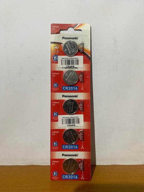 BATERAI BULAT PANASONIC LITHIUM 3V CR2016