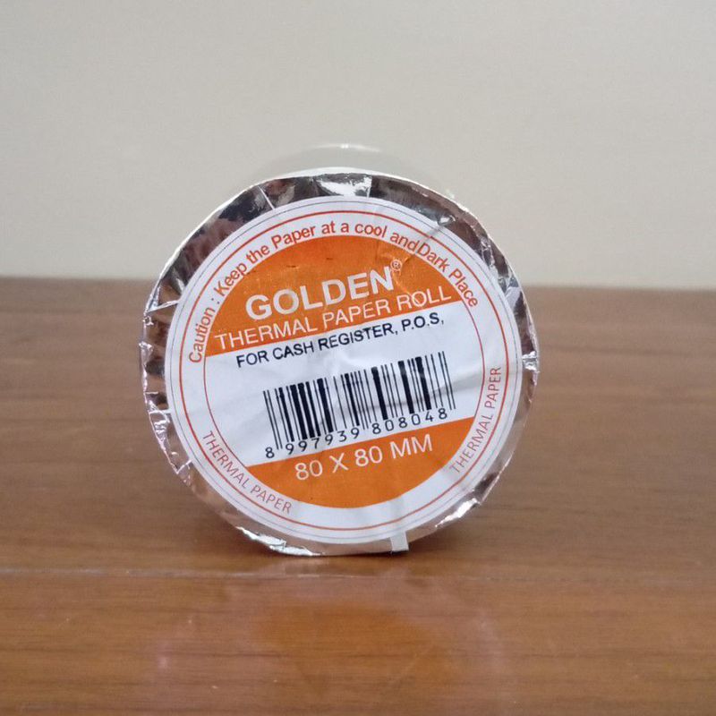 Thermal Paper Roll Golden