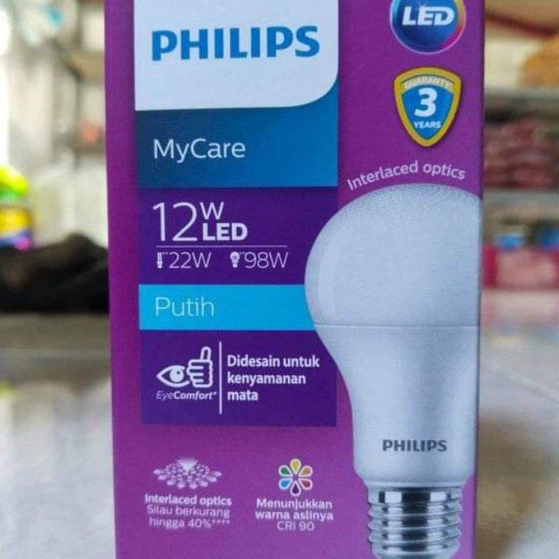 Lampu Philips LED 12W