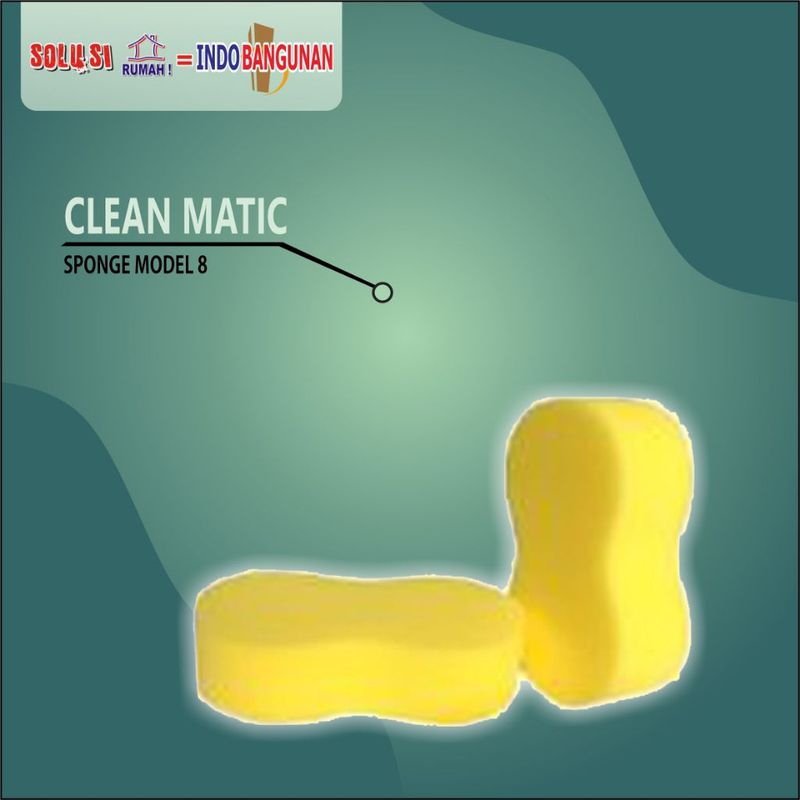 CLEAN MATIC - SPONS/ SPONGE/ CUCI/ MODEL 8