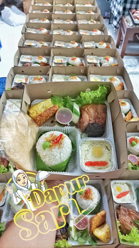 nasi box nasi liwet sunda